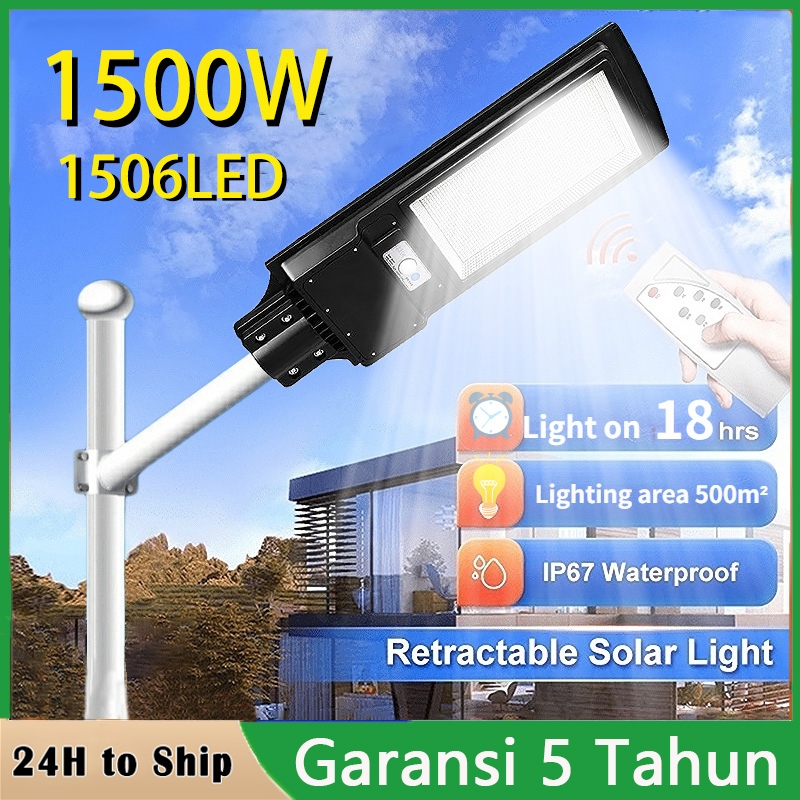 Jual Lampu Jalan Tenaga Matahari 1000W Solar Sensor Street Light LED ... Jual Lampu Jalan Tenaga Matahari 1000W Solar Sensor Street Light LED ...
