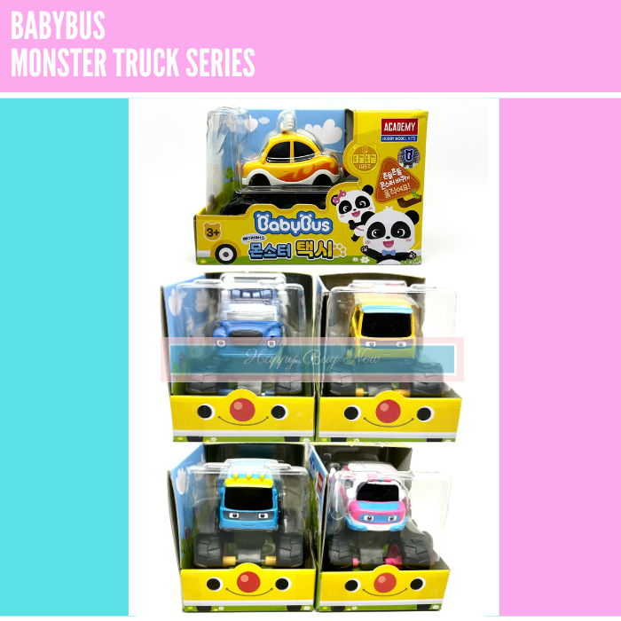 Jual BABYBUS BABY BUS TOY MONSTER POLICE CAR FIRE TRUCK TOW TRUCK ...