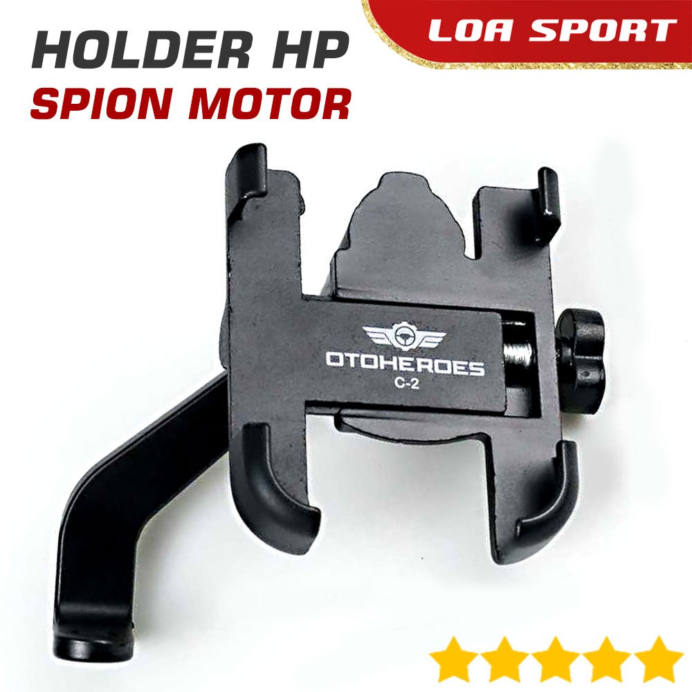 Jual Holder HP Spion Motor OJOL Jepit Sekrup Baut Putar Praktis Bodi ...