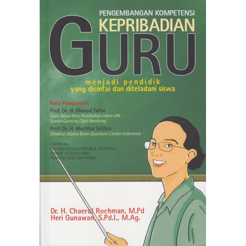 Jual Pengembangan Kompetensi Kepribadian Guru: Menjadi Guru Yang Dicintai dan Diteladani Oleh ...