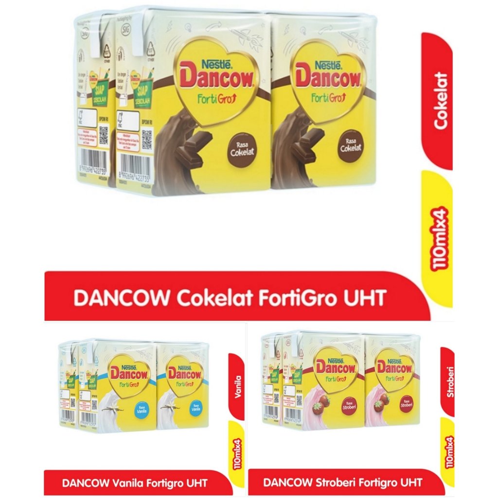 Jual DANCOW FORTIGRO UHT | Shopee Indonesia
