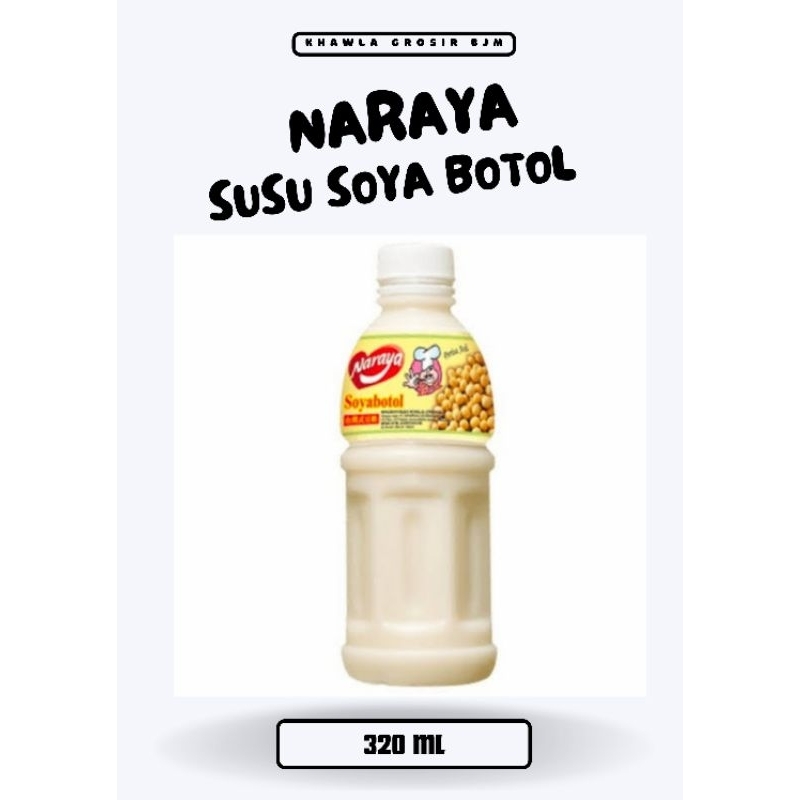 Jual SUSU SOYA NARAYA DENGAN KEDELAI BERKUALITAS TINGGI 320 ML | Shopee Indonesia