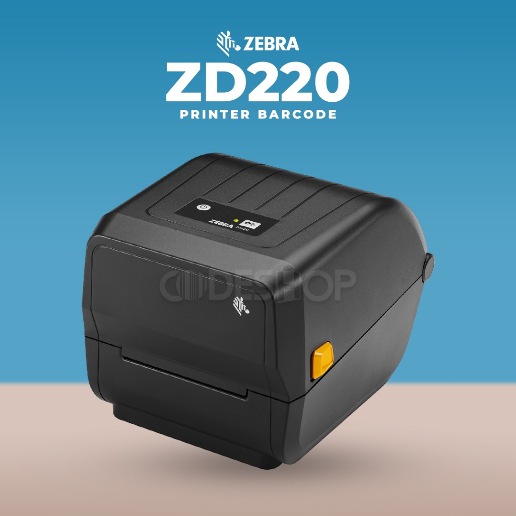Jual ZEBRA ZD 220 PRINTER BARCODE LABEL THERMAL SEMICOATED | Shopee ...