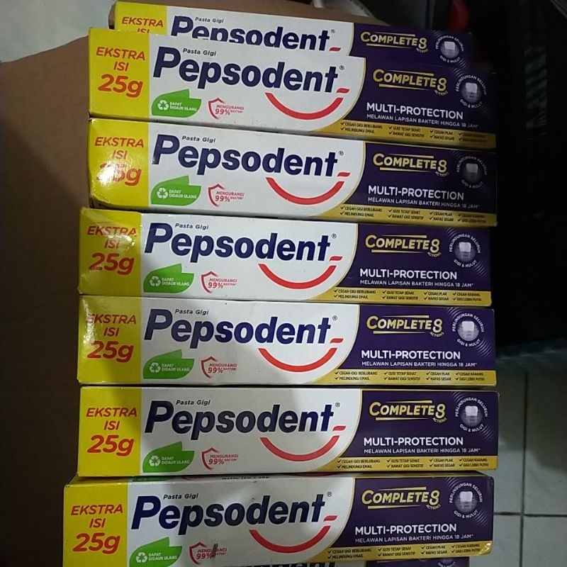 Jual Pepsodent Pasta Gigi Complete, Siwak 150 + 25 g | Shopee Indonesia