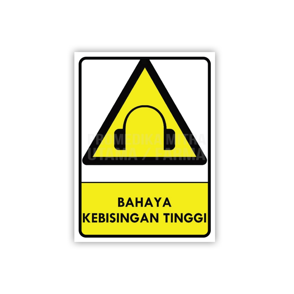 Jual Stiker Rambu-Rambu Peringatan K3 / Sticker Safety Sign K3 | Shopee ...