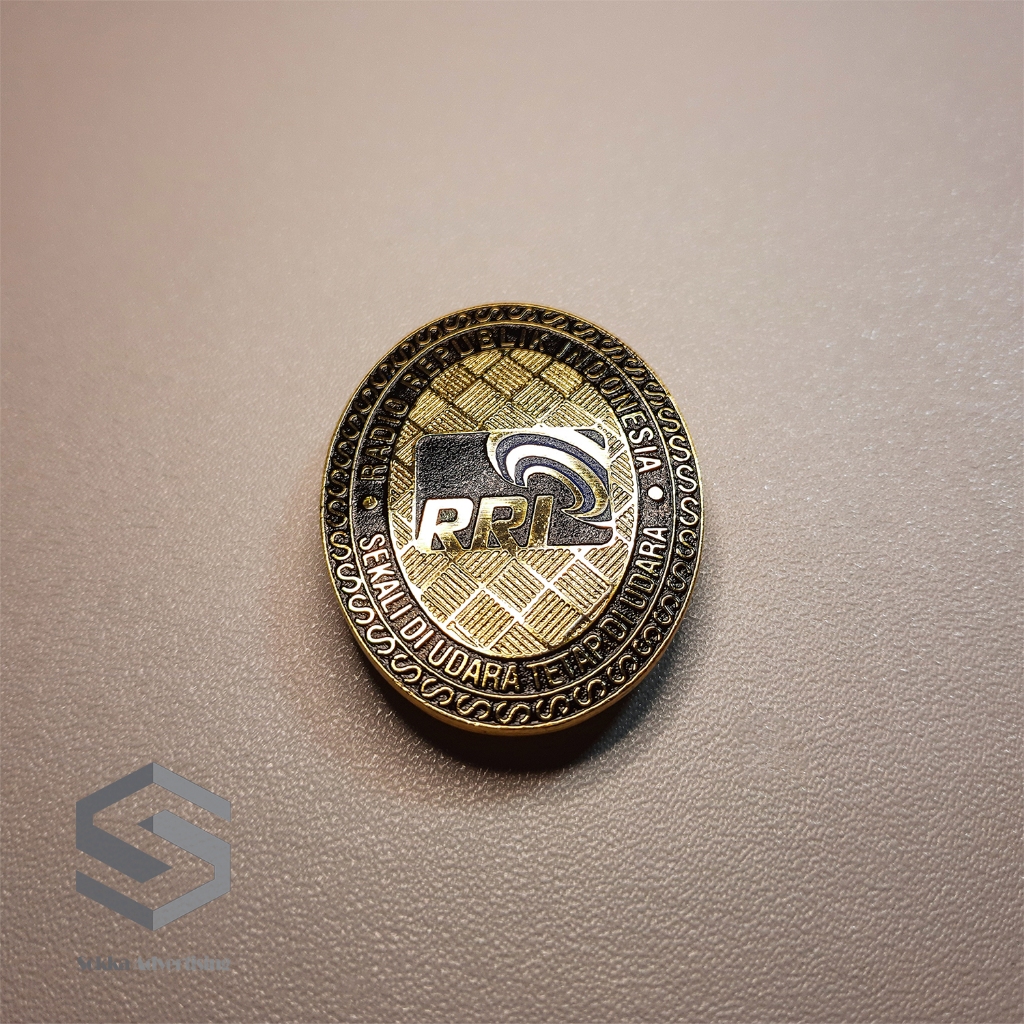 Jual Pin Logo Custom Bahan Kuningan | Shopee Indonesia