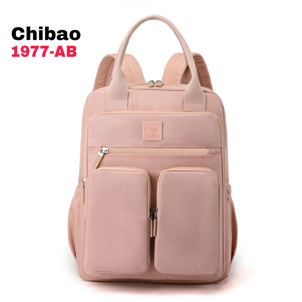 Jual Chibao ori - Tas ransel Chibao 1977AB Original nilon waterproof ransel muat laptop 14in tas ...