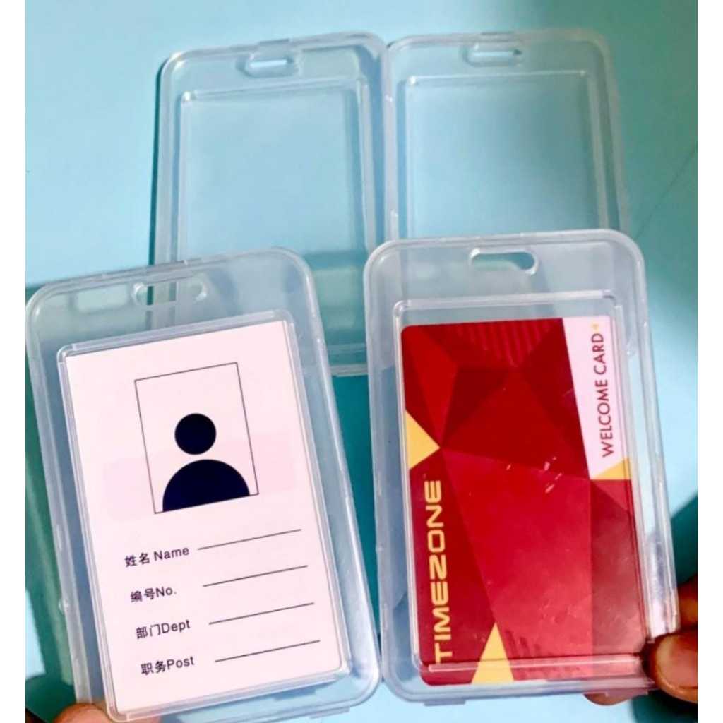 Jual Frame Id Card Casing Id kotak Cassing Id Card Kotak Name Tag Id ...