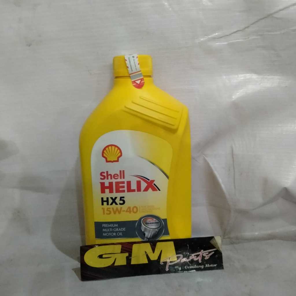 Jual OLI MESIN SHELL HELIX HX5 15W40 API SN/CF, ACEA A3/B3 KUNING ...