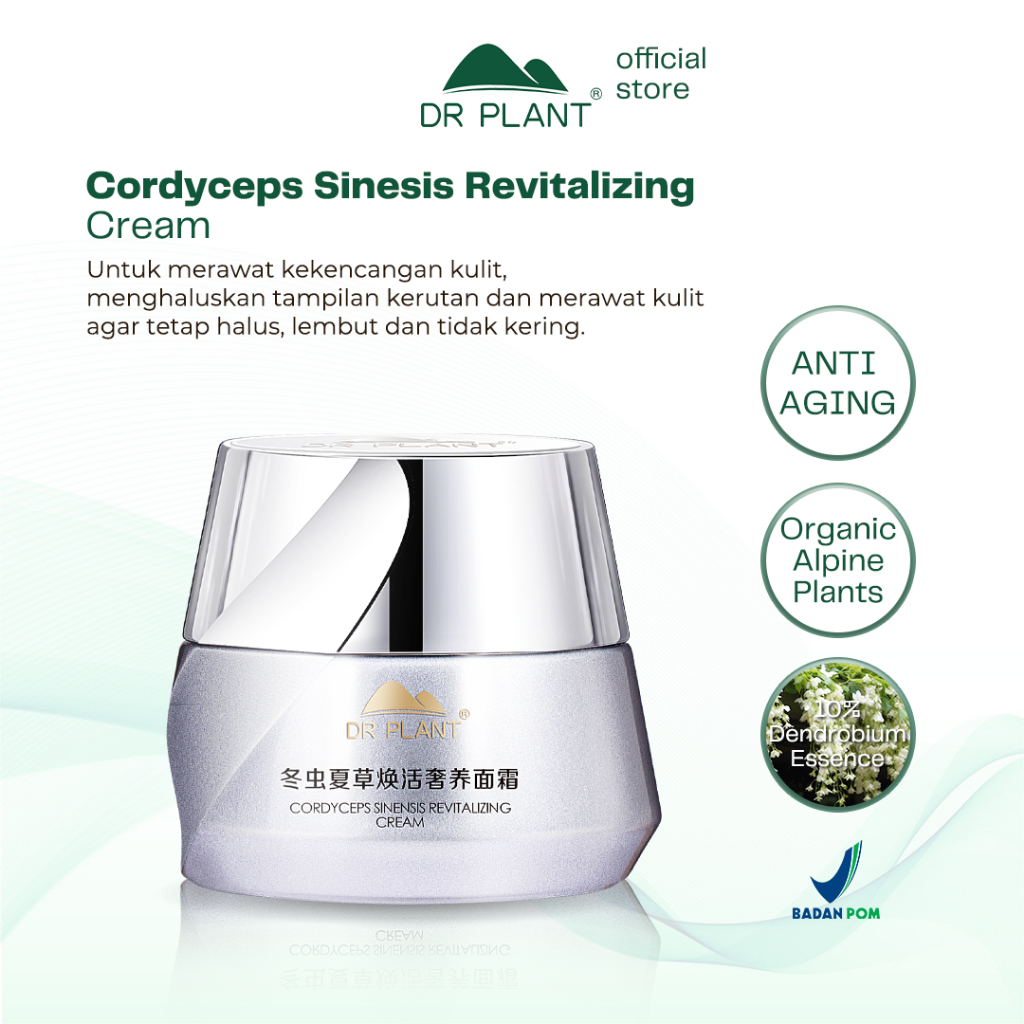 Jual DR PLANT Cordyceps Sinensis Revitalizing Cream | Shopee Indonesia