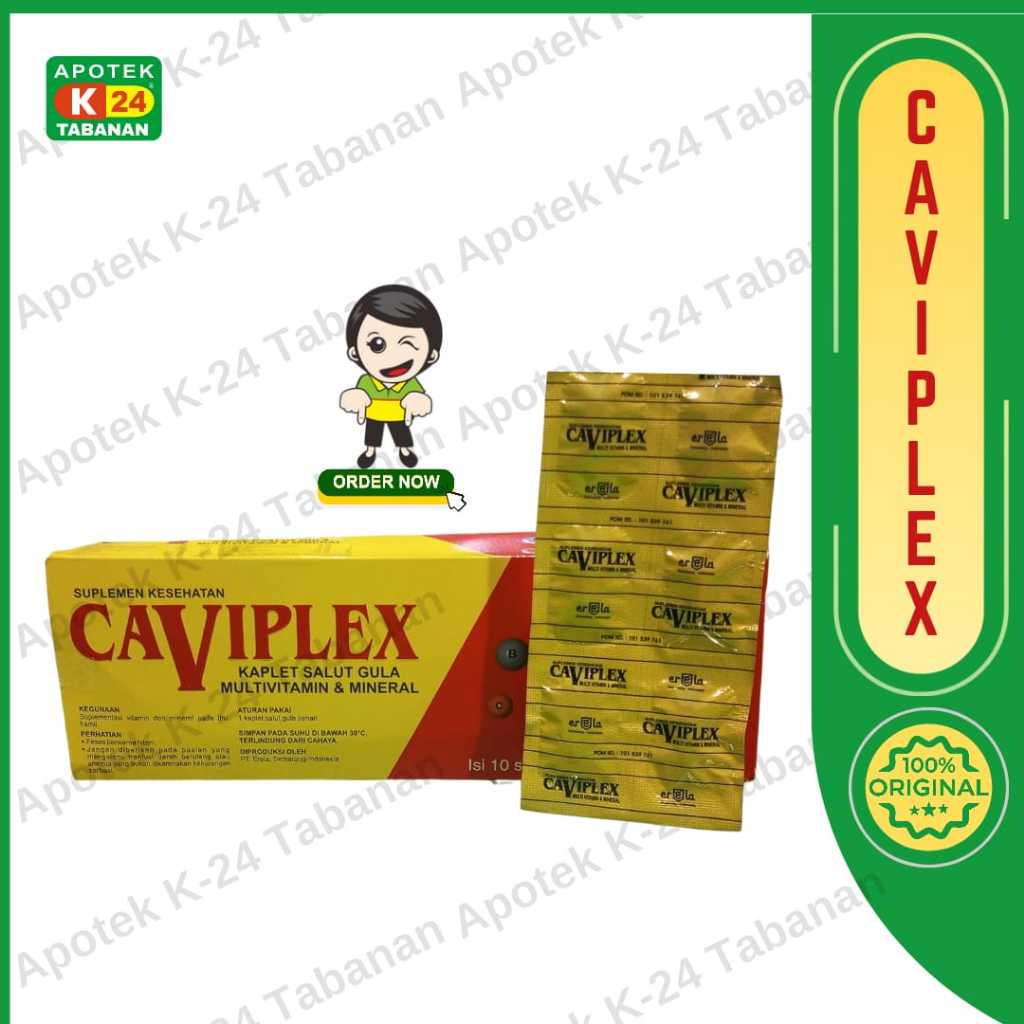 Jual CAVIPLEX TABLET | Shopee Indonesia