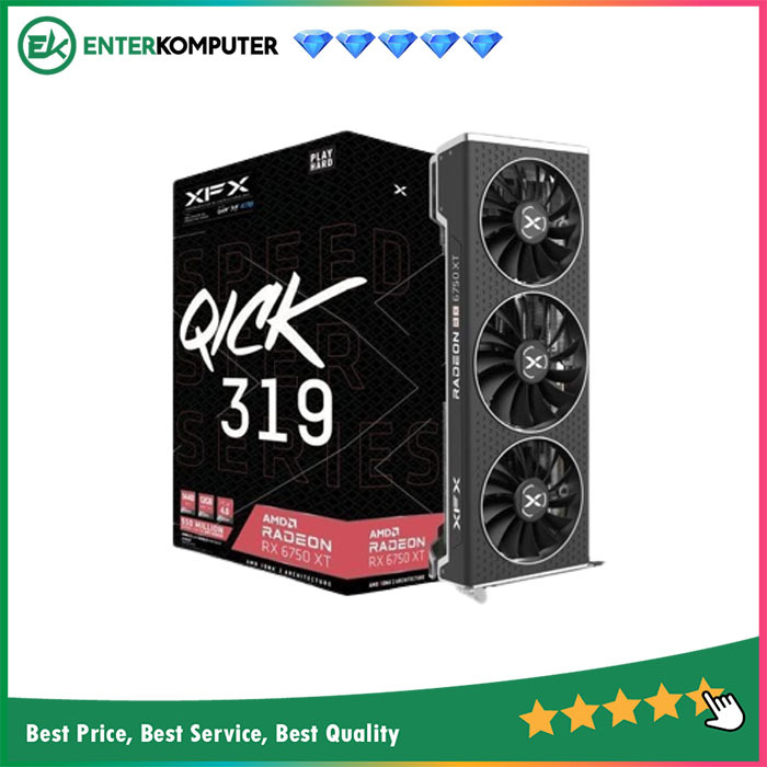 Jual XFX Radeon RX 6750 XT ULTRA 12GB DDR6 SPEEDSTER QICK319 - RX ...