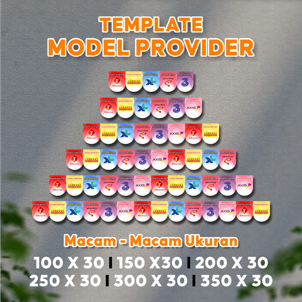 Jual Banner Renda Konter dan Toko / Spanduk Renda Konter Pulsa / Renda ...