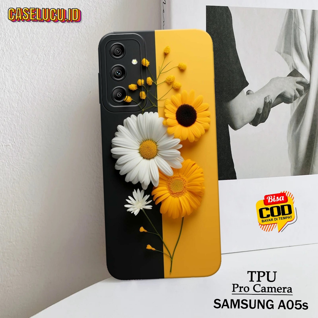 Jual Casing Hp Samsung Galaxy A05s Terbaru - Fashion Case Bunga - Case Hp Samsung A05s ...