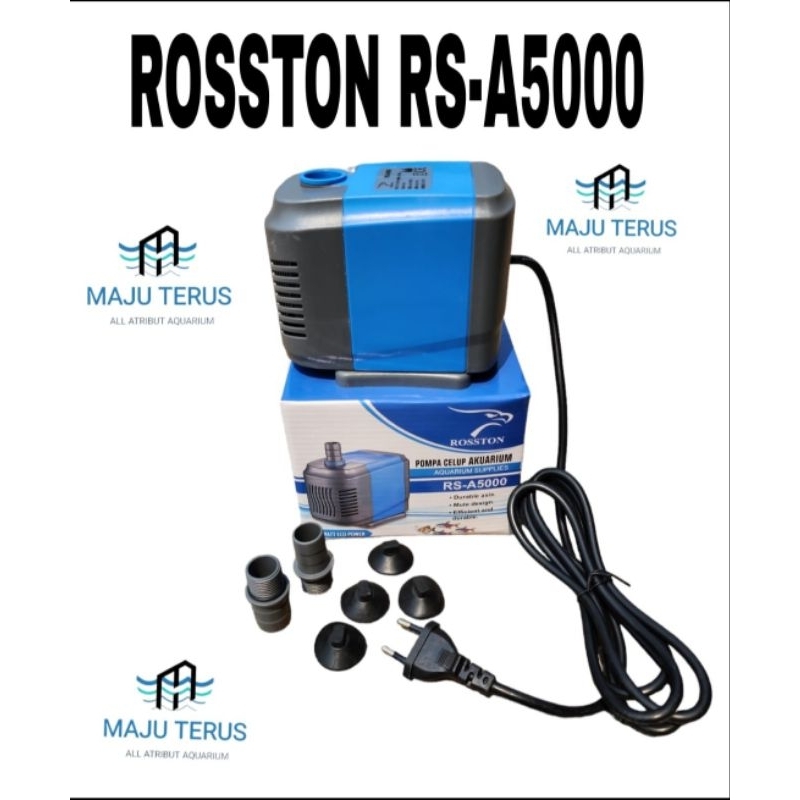 Jual Mesin Pompa Aquarium Dan Kolam Rosston RS-A5000 | Shopee Indonesia