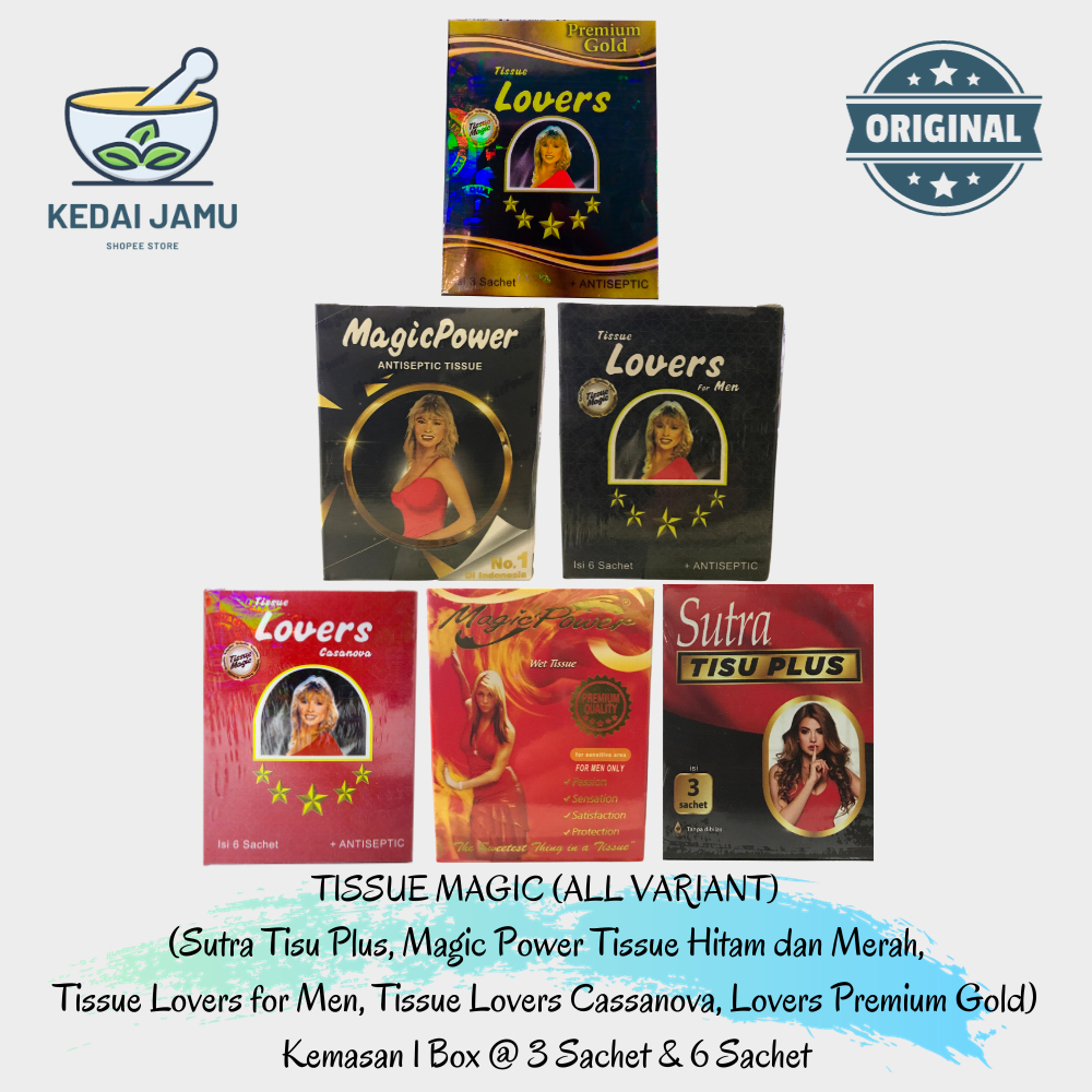 Jual Tissue Super Magic Man (Tisu magic power) SEMUA VARIAN | Shopee ...