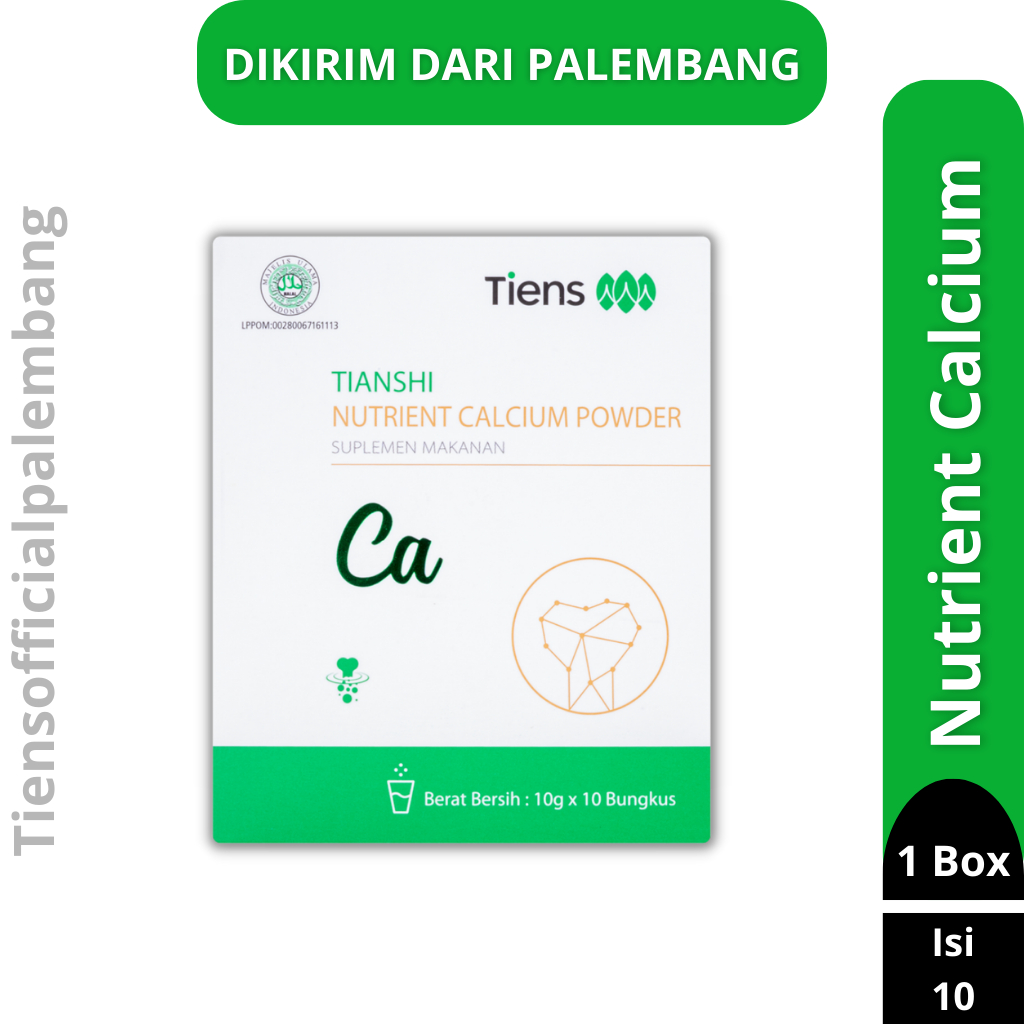 Jual Nutrient Calcium Powder Tiens | Kirim dari Palembang | Kalsium ...