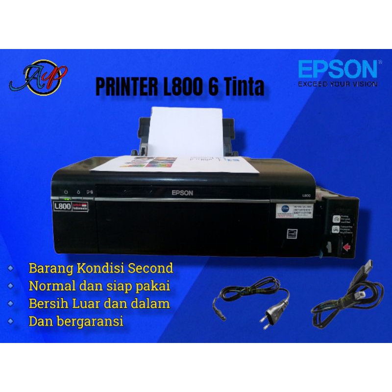 Jual Printer Epson L800 (6 tinta) | Shopee Indonesia