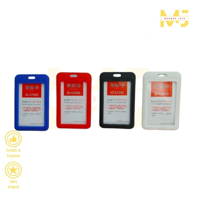 Jual Frame Name Tag / ID Card Holder / Tempat Id Card 2 Sisi XD-912 ...