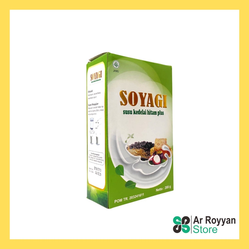 Jual SOYAGI Susu Kedelai Hitam Madu propolis Kulit Manggis Susu Diet ...