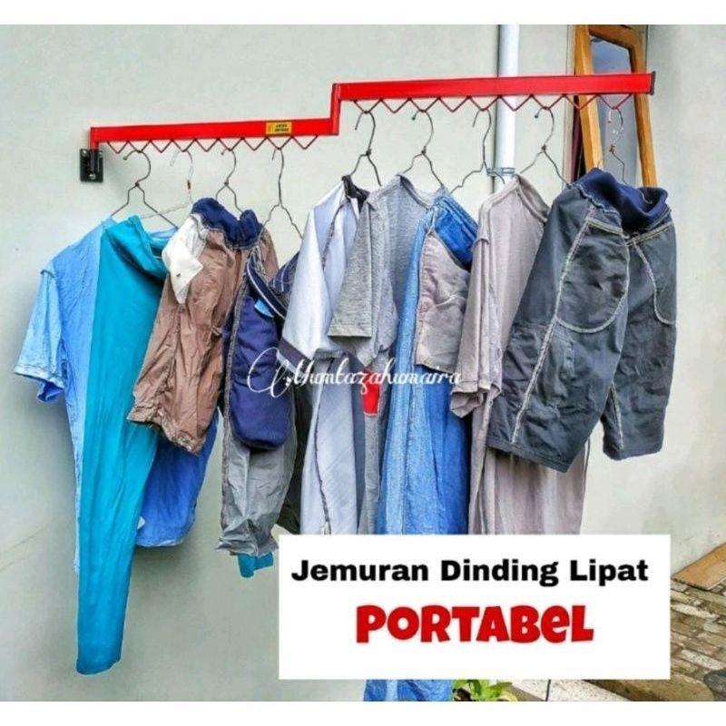 Jual NEW PRODUCT JEMURAN DINDING LIPAT PORTABLE PRAKTIS 2 STEP | Shopee ...
