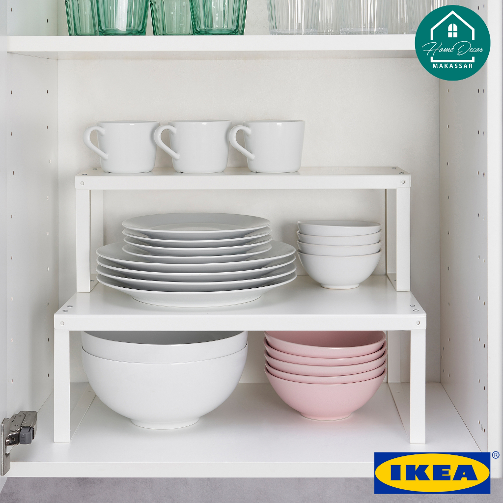 Jual IKEA Rak Sisipan Lennart Variera Warna Putih Aesthetic | Shopee ...