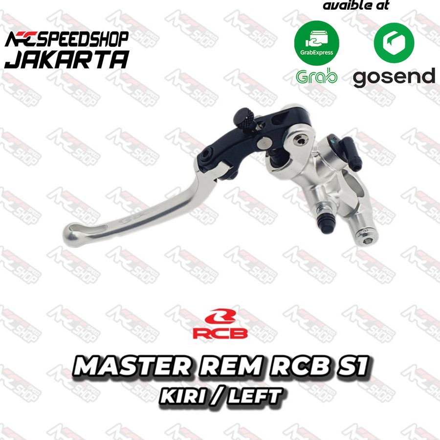 Jual Master Rem RCB S1 Kiri SIlver | Shopee Indonesia