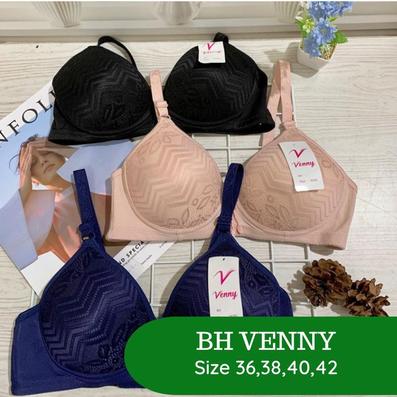 Jual BISMILLAH354 BH/BRA Venny TANPA KAWAT Busa Sedang Daily Bra Kait 2 ...