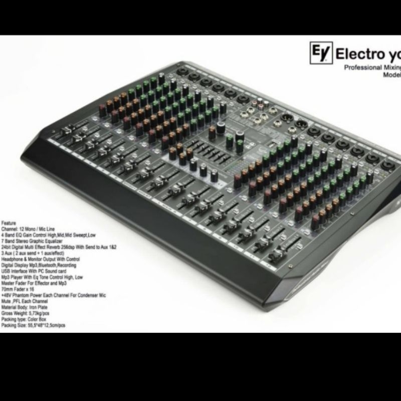 Jual MIXER AUDIO ELECTRO YOUNG EMIX 8 EMIX 8 ORIGINAL MIXER ASHLEY ...