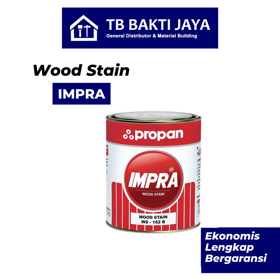 Jual Wood Stain Cat Politur Kayu Propan Impra | Shopee Indonesia
