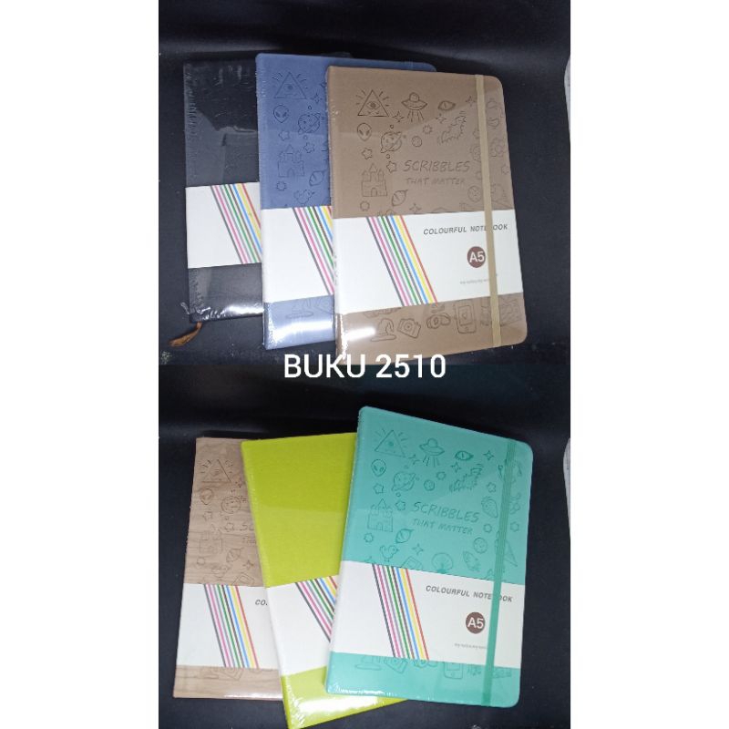 Jual Buku Tulis dengan Tali Motif Polos/ Catatan Harian Kecil NoteBook ...