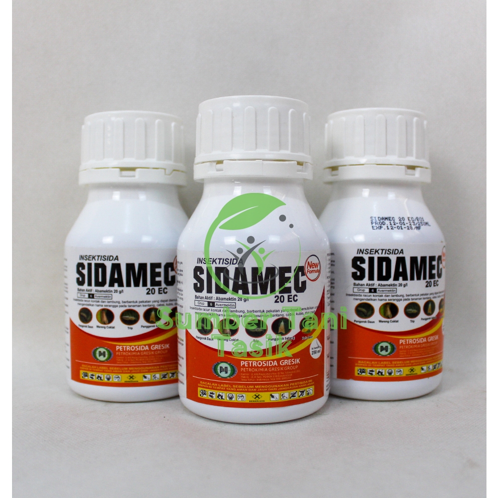 Jual Isektisida Kontak SIDAMEC 20EC 250 ML Insektisida Abamectin Bening ...