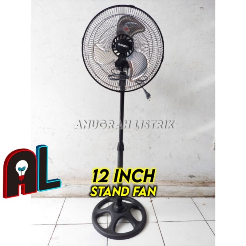Jual SANEX 12" Kipas Angin Berdiri SF-1208B Stand Fan Besi Tornado 12 Inch | Shopee Indonesia