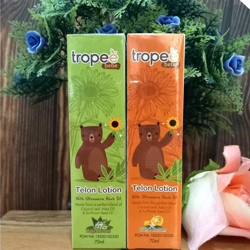 Jual Tropee Bebe Telon Lotion 70ml | Shopee Indonesia