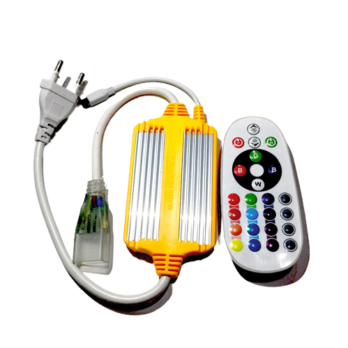 Jual CONTROLER LED STRIP RGB AC 220V/REMOTE LED STRIP RGB SMD 5050 ...