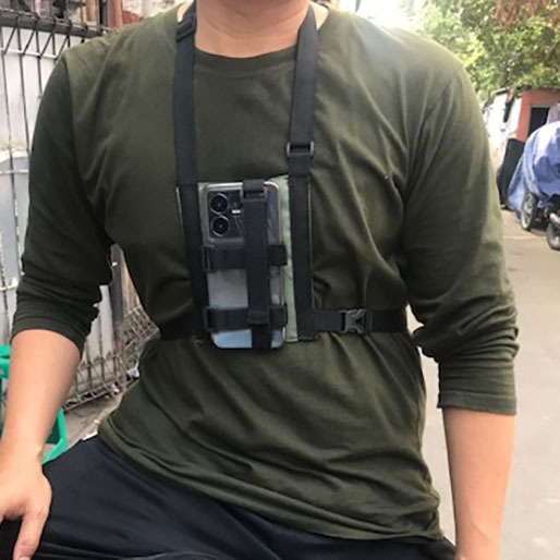 Jual Jual CHEST STRAP BELT Vertical Untuk Holder HP Breket Vlog Hp ...