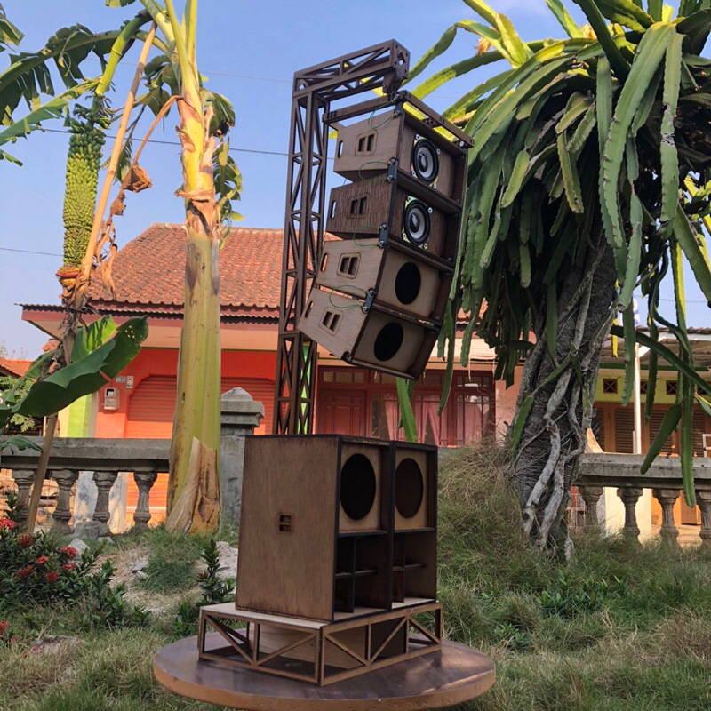 Jual miniatur sound system full riging | Shopee Indonesia