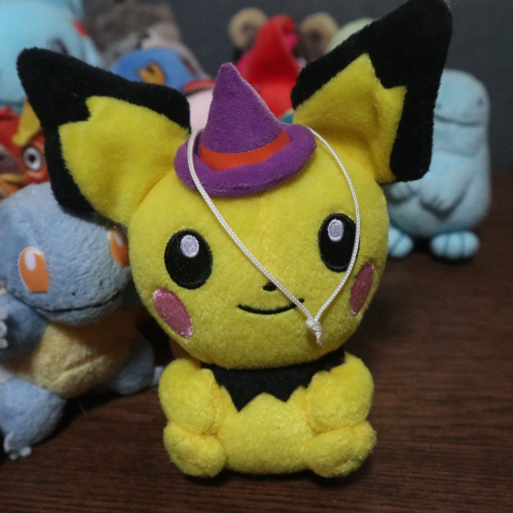 Jual Pokemon : Pichu Wizard Hat 14cm | Shopee Indonesia