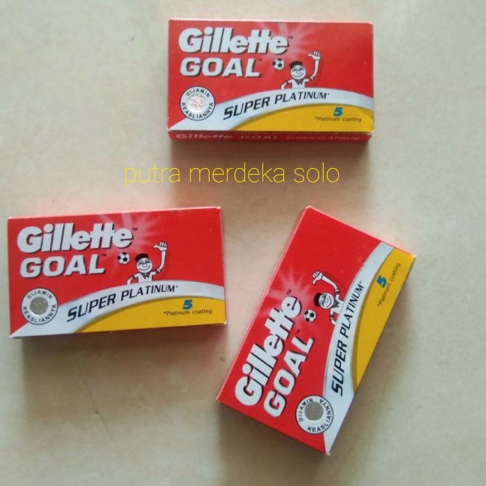 Jual Silet Goal Gillette Goal Merah | Shopee Indonesia