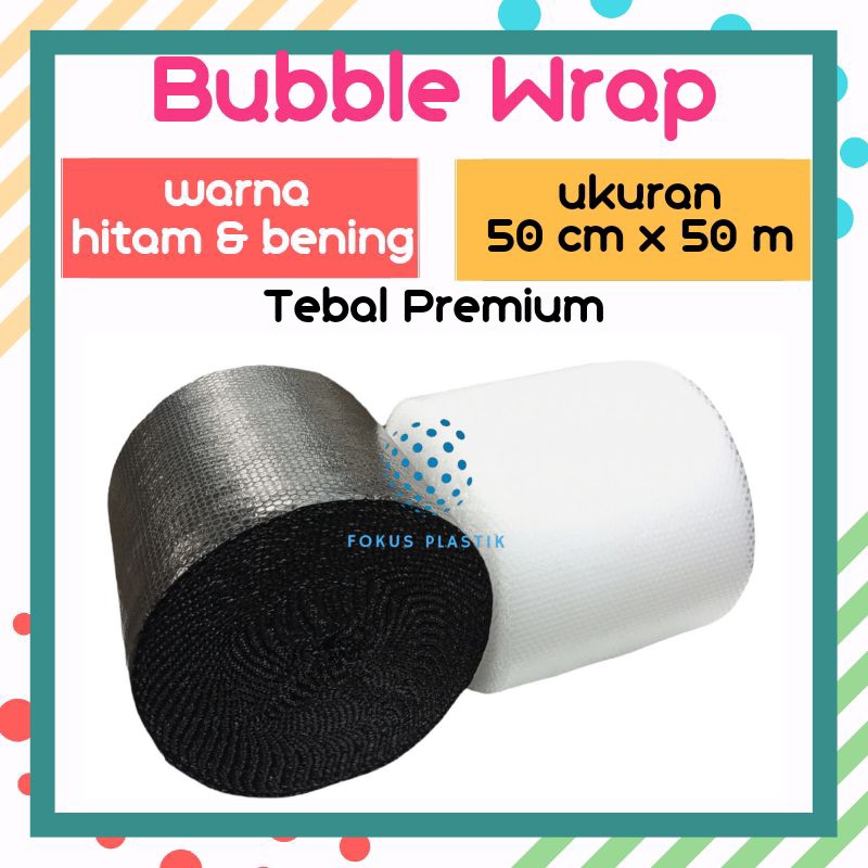 Jual [Instant] [50Mx50Cm] Bubble Wrap 50cm x 50m Buble Wrap Bubble Wrap ...