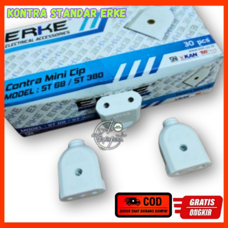 Jual STEKER KONTRA ERKE ST 68 ST 380 / STEKER CONTRA GEPENG (SNI) | Shopee Indonesia