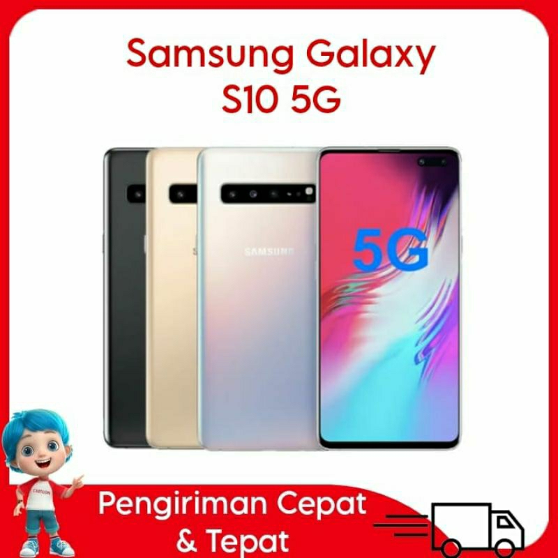 Jual [SINYAL PERMANEN]Samsung Galaxy S10 5G Handphone 5G S10 Second Original Mulus HP 5G ...