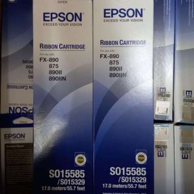 Jual Tinta Epson Pita FX-890/975 Ribbon Cartridge Original | Shopee ...