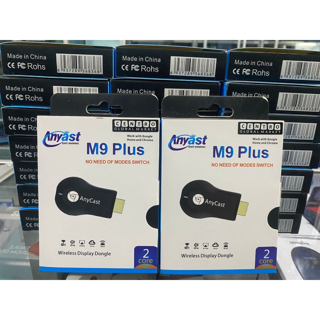 Jual Anycast HDMI M9 Plus Display Dongle Wireless Wifi | Shopee Indonesia