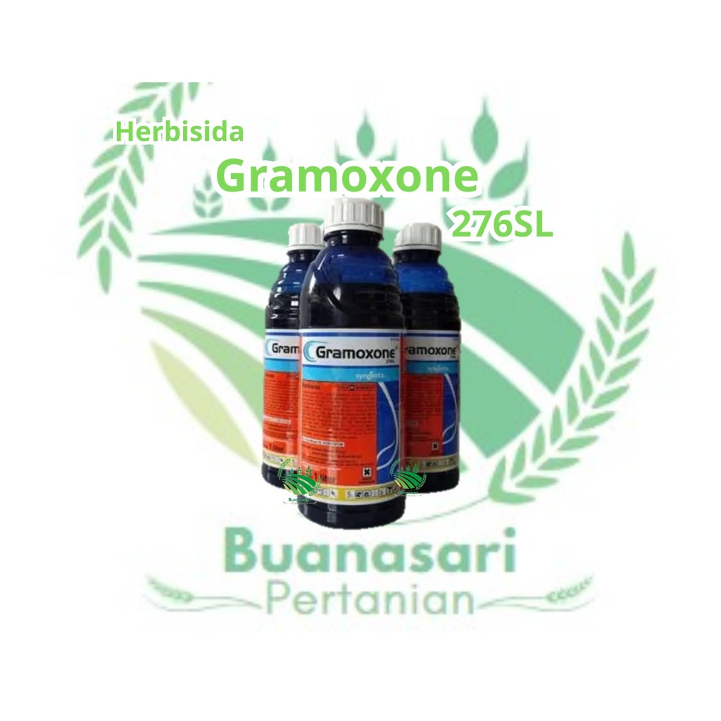 Jual Gramoxone 276 SL 1 liter racun obat Herbisida basmi rumput gulma ...