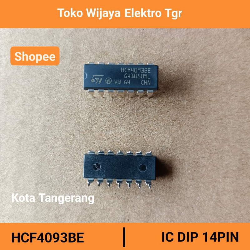 Jual Mesin Las Sparepart | HCF4093BE IC Dip 14 Pin | Shopee Indonesia