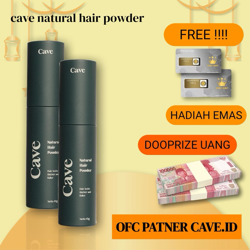 Jual Azahousebeauty - Cave Natural Hair Powder 10Gr Original | Shopee ...