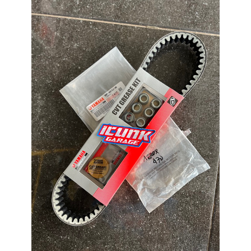 Jual vanbelt v belt panbel set roller B8P AEROX asli YAMAHA ORIGINAL ...