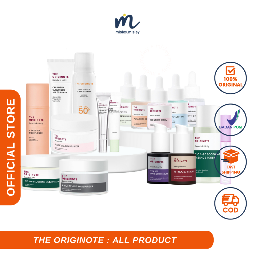Jual MISLEY - THE ORIGINOTE Moisturizer / Eye Serum / Serum / Toner ...