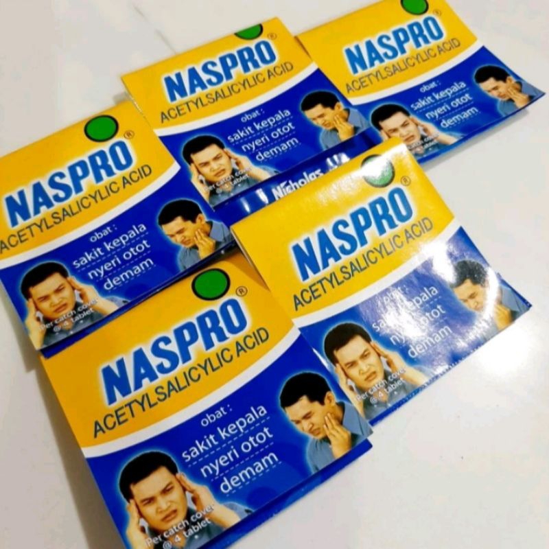 Jual Naspro Obat Sakit Gigi / Pereda Demam | Shopee Indonesia